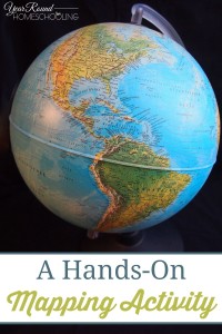 A Hands-On Mapping Activity - Year Round Homeschooling
