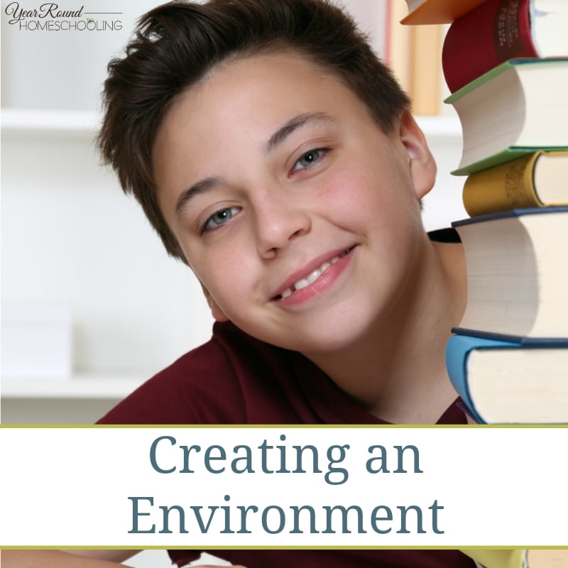 Creating an Environment - Year Round Homeschooling