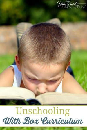 Unschooling With Box Curriculum - Year Round Homeschooling