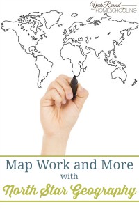 Map Work and More with North Star Geography - Year Round Homeschooling