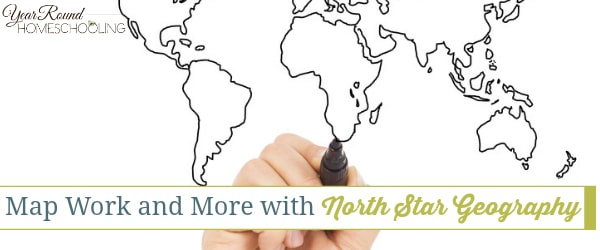 Map Work and More with North Star Geography - Year Round Homeschooling