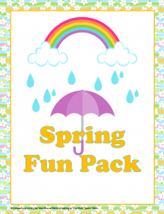 Free Spring Printable Pack - Year Round Homeschooling