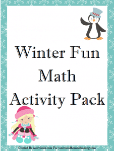 FREE Winter Time Math Activity Pack - Year Round Homeschooling