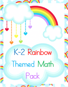 Rainbow K-2 Math Pack - Year Round Homeschooling
