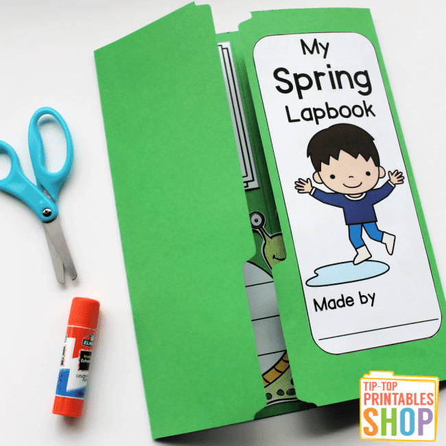 Spring Learning with Lapbooks - Year Round Homeschooling