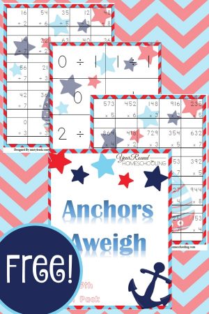 Free Nautical Math Pack (3rd-5th) - Year Round Homeschooling