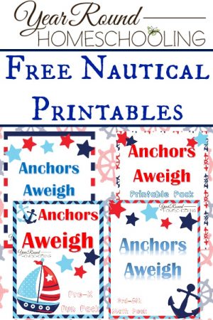 Free Nautical Printables - Year Round Homeschooling