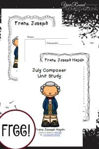 July Composer Study: Joseph Haydn - Year Round Homeschooling