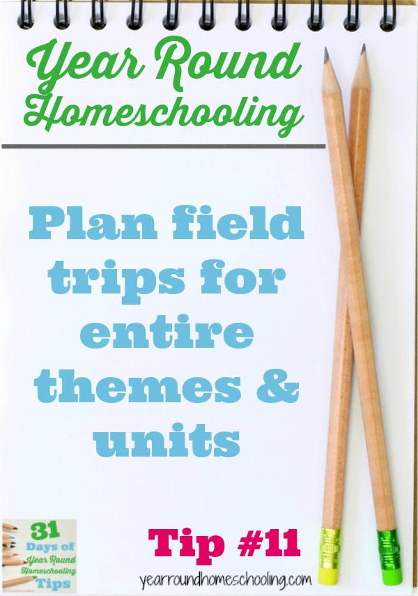 Year Round Homeschool Theme and Unit Planning - Year Round Homeschooling