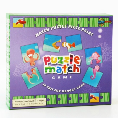 Puzzle Match Game - Year Round Homeschooling