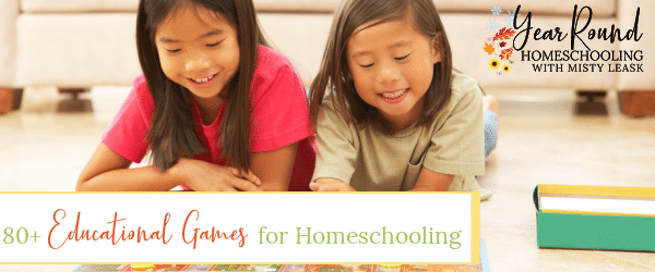 Homeschool Educational Games Round Up - Year Round Homeschooling