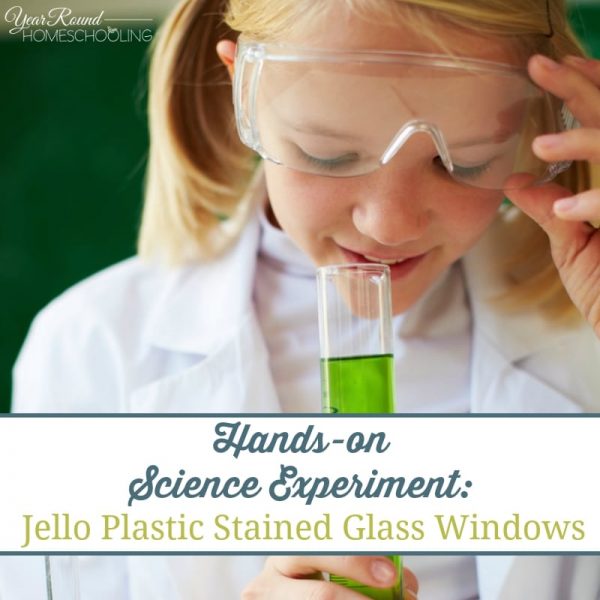 Hands-on Science Experiment- Jello Plastic Stained Glass Windows - By ...
