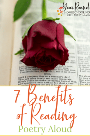 7 Benefits of Reading Poetry Aloud - Year Round Homeschooling