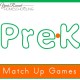 Pre-K Match Up Game Pack - Year Round Homeschooling