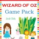 Wizard of Oz Game Pack (3rd-5th) - Year Round Homeschooling