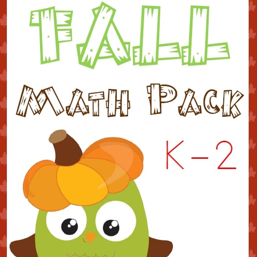 Free Fall Math Pack (K-2) - Year Round Homeschooling