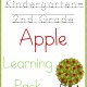 Free Apple Learning Pack (K-2) - Year Round Homeschooling