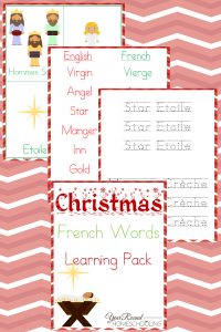 French Christmas Words - Year Round Homeschooling