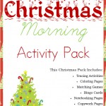 Christmas Morning Activity Pack - Year Round Homeschooling
