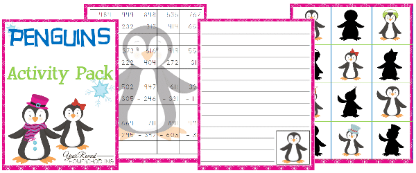 Penguins Unit Study - Year Round Homeschooling