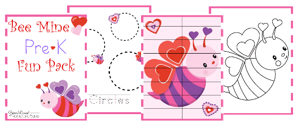 Free Bee Mine PreK Fun Pack - Year Round Homeschooling