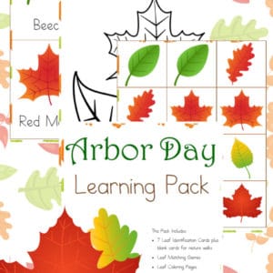Free Arbor Day Learning Pack - Year Round Homeschooling