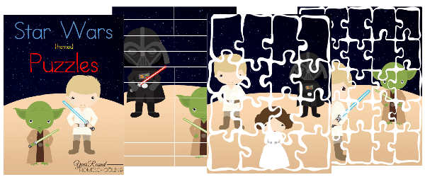 Free Star Wars Puzzles - Year Round Homeschooling