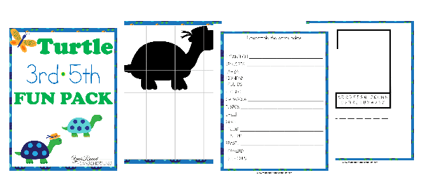 Free Turtle 3rd-5th Fun Pack - Year Round Homeschooling