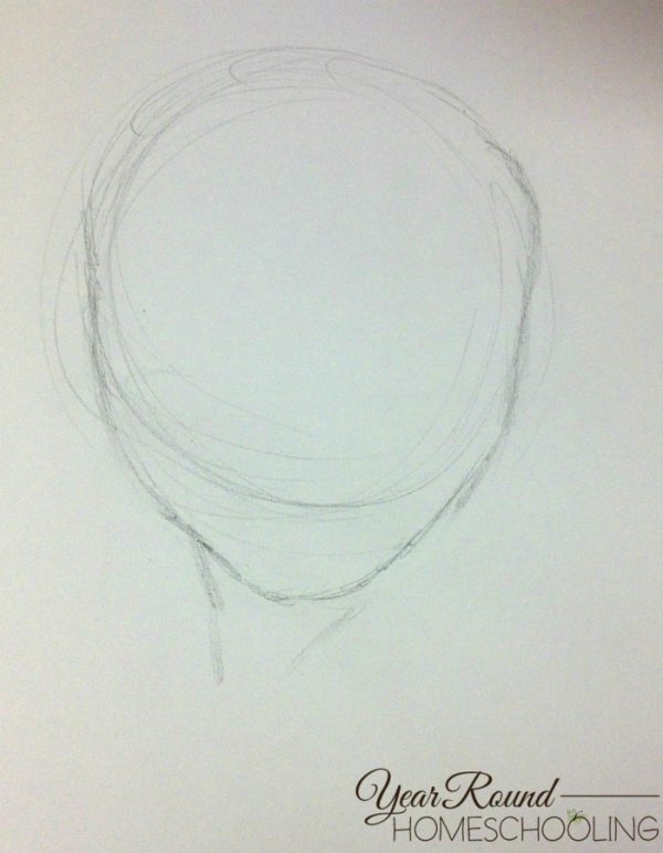 Art Tutorial: How to Draw the Human Face - Year Round Homeschooling