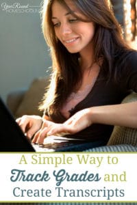 A Simple Way to Track Grades and Create Transcripts - Year Round ...