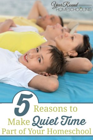 5 Reasons to Make Quiet Time Part of Your Homeschool - Year Round ...