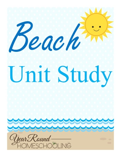 Beach Unit Study - Year Round Homeschooling