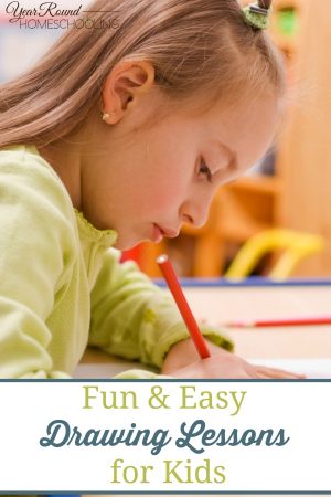 Fun & Easy Drawing Lessons for Kids - Year Round Homeschooling