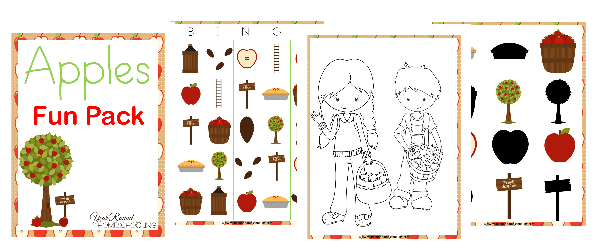 Apples Fun Pack - Year Round Homeschooling