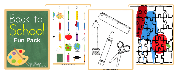 Back to School Fun Pack - Year Round Homeschooling