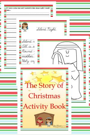 The Story of Christmas Activity Book - Year Round Homeschooling