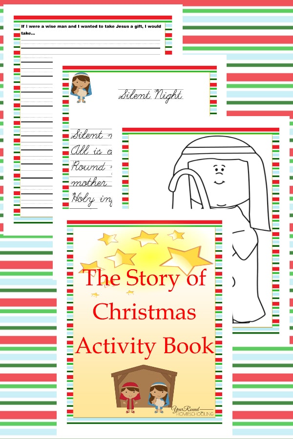 The Story of Christmas Activity Book - Year Round Homeschooling