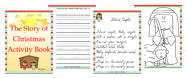 The Story of Christmas Activity Book - Year Round Homeschooling