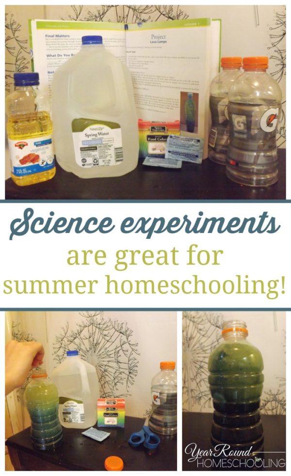 6 Ways to do Science Over the Summer - Year Round Homeschooling