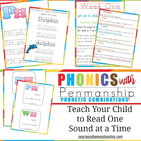 Phonics with Penmanship: Phonetic Combinations - A Full Year ...