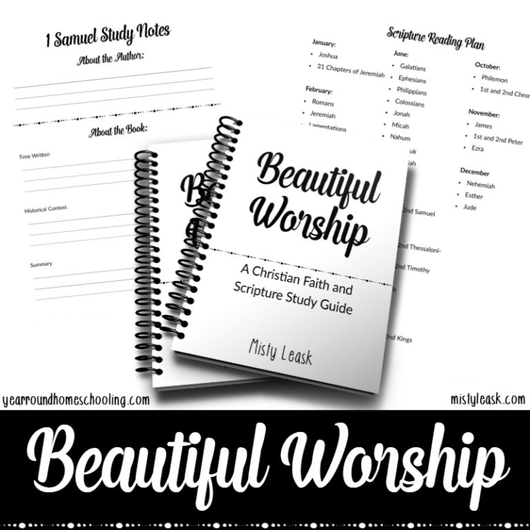 Beautiful Worship: A Christian Faith and Scripture Study Guide - Year ...