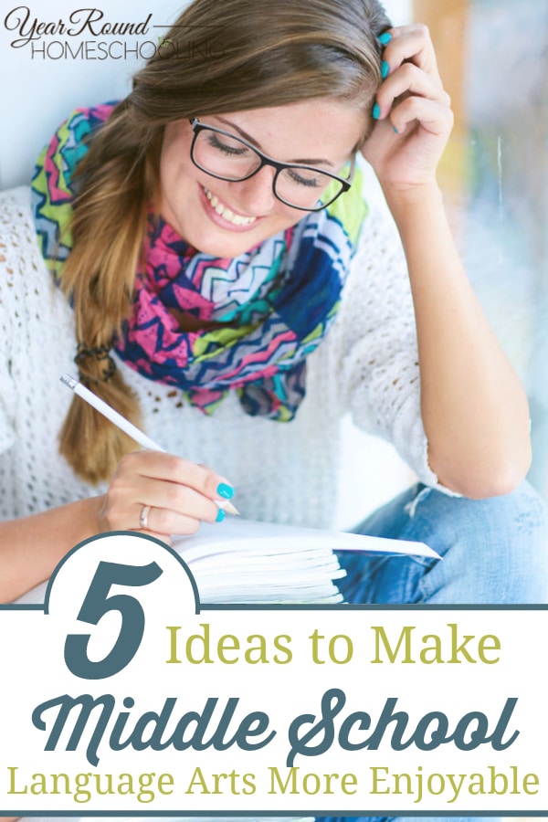 Five Ideas to Make Middle School Language Arts More Enjoyable - Year ...