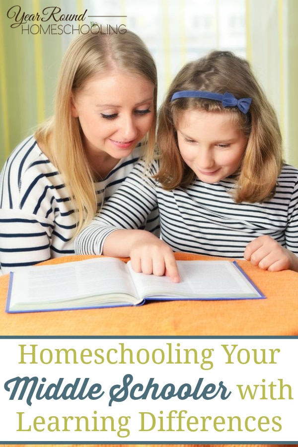 Homeschooling Your Middle Schooler With Learning Differences - Year ...