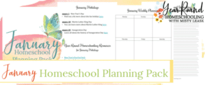January Calendar School - Free January Holiday Homeschooling Resources ...