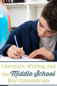 Literature, Writing, and the Middle School Boy Conundrum - Year Round ...