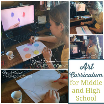 Our Favorite Middle and High School Art Curriculum - Year Round ...
