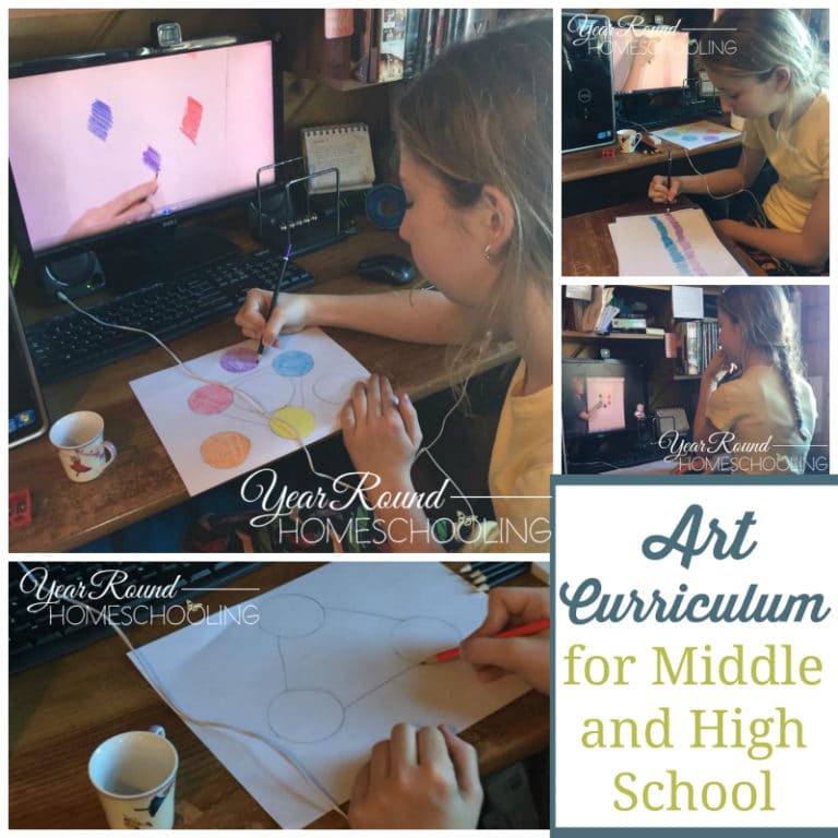 Our Favorite Middle and High School Art Curriculum - Year Round ...