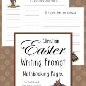 Christian Easter Writing Prompts for Middle and High School - Year ...