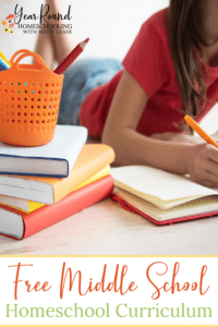 Free Middle School Homeschool Curriculum - Year Round Homeschooling