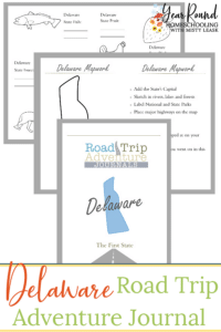Delaware Road Trip Journal - Year Round Homeschooling